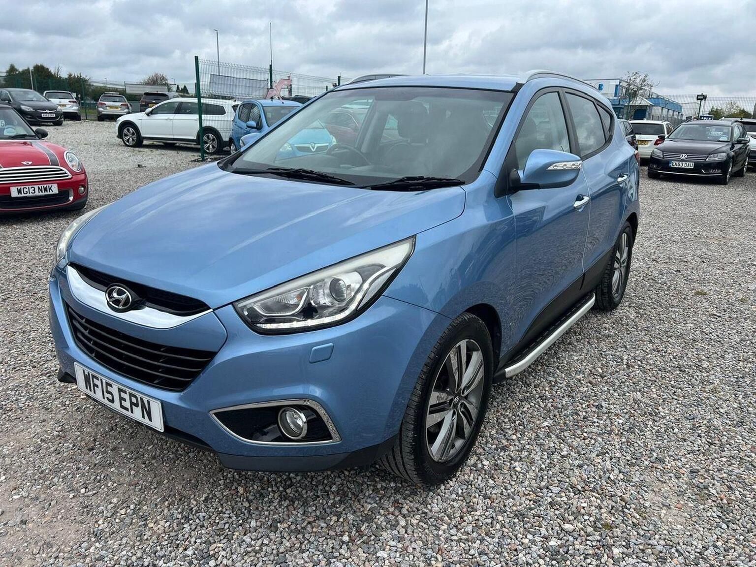 Used HYUNDAI IX35 2015 Blue for sale - £6995 in Plymouth, Devon | ELM ...