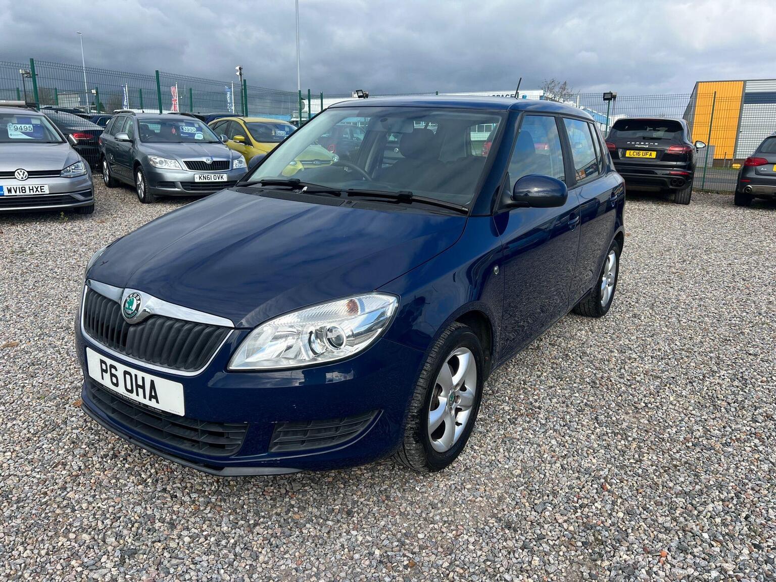 SOLD - Used SKODA FABIA 2012 Blue in Plymouth, Devon | ELM Motor ...
