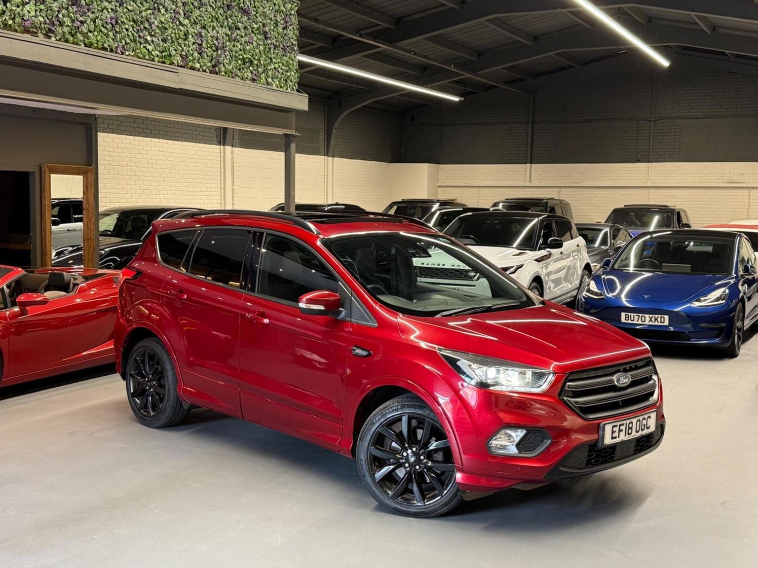SOLD - Used FORD KUGA 2018 Red in Lytham, Lancashire | Carbahn